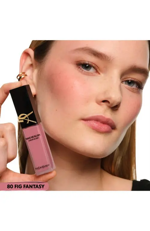 ysl イヴサンローラン リキッドチーク fig fantasy Saint Laurent Make Me Blush Liquid Blush - 80 Fig Fantasy